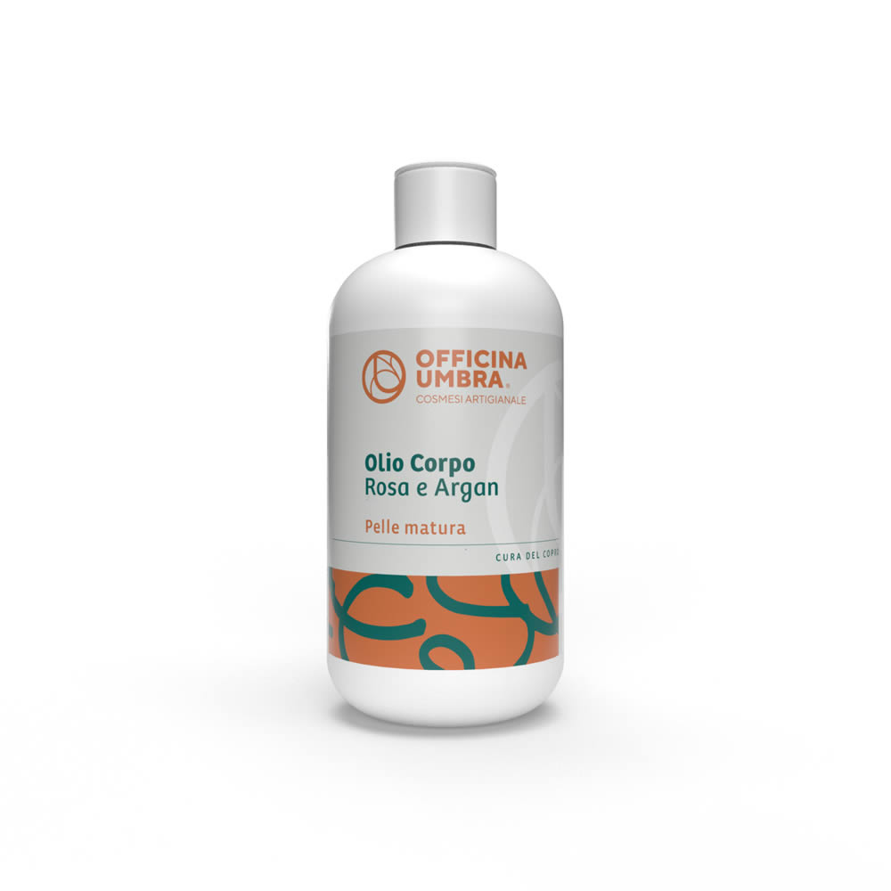 Olio corpo idratante rosa e argan - Officina Umbra | BIO Profumeria ...