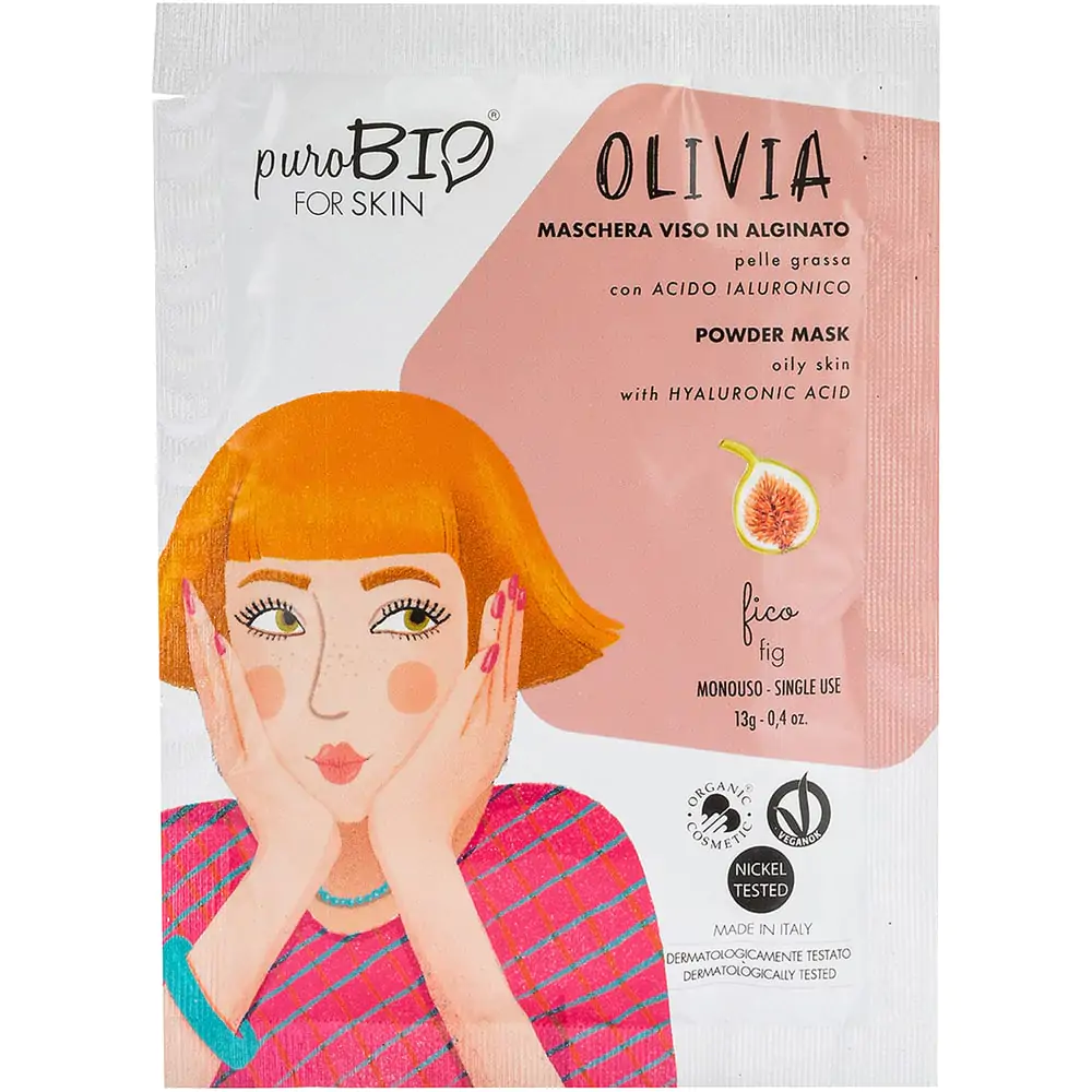 OLIVIA Peel Off Face Mask - Purobio | BIO Profumeria Organic Milano