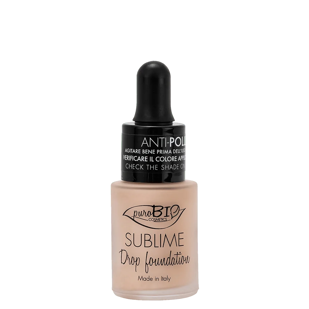 Drop Foundation - Purobio | BIO Profumeria Organic Milano