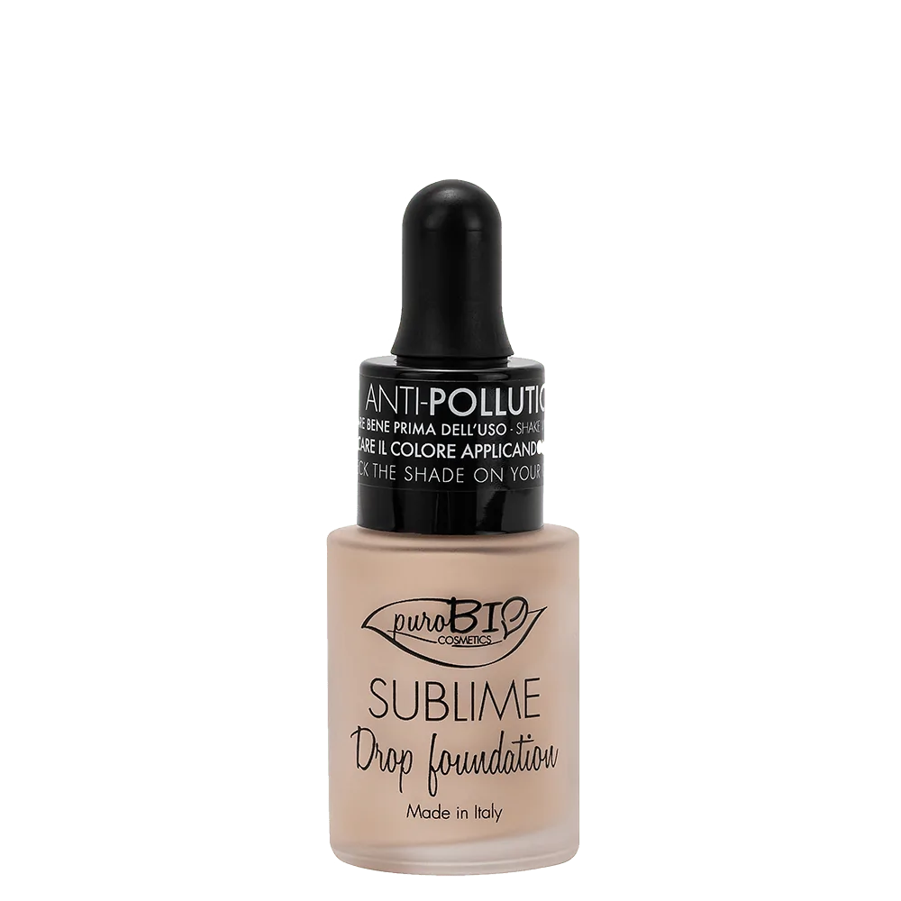 Drop Foundation - Purobio | BIO Profumeria Organic Milano