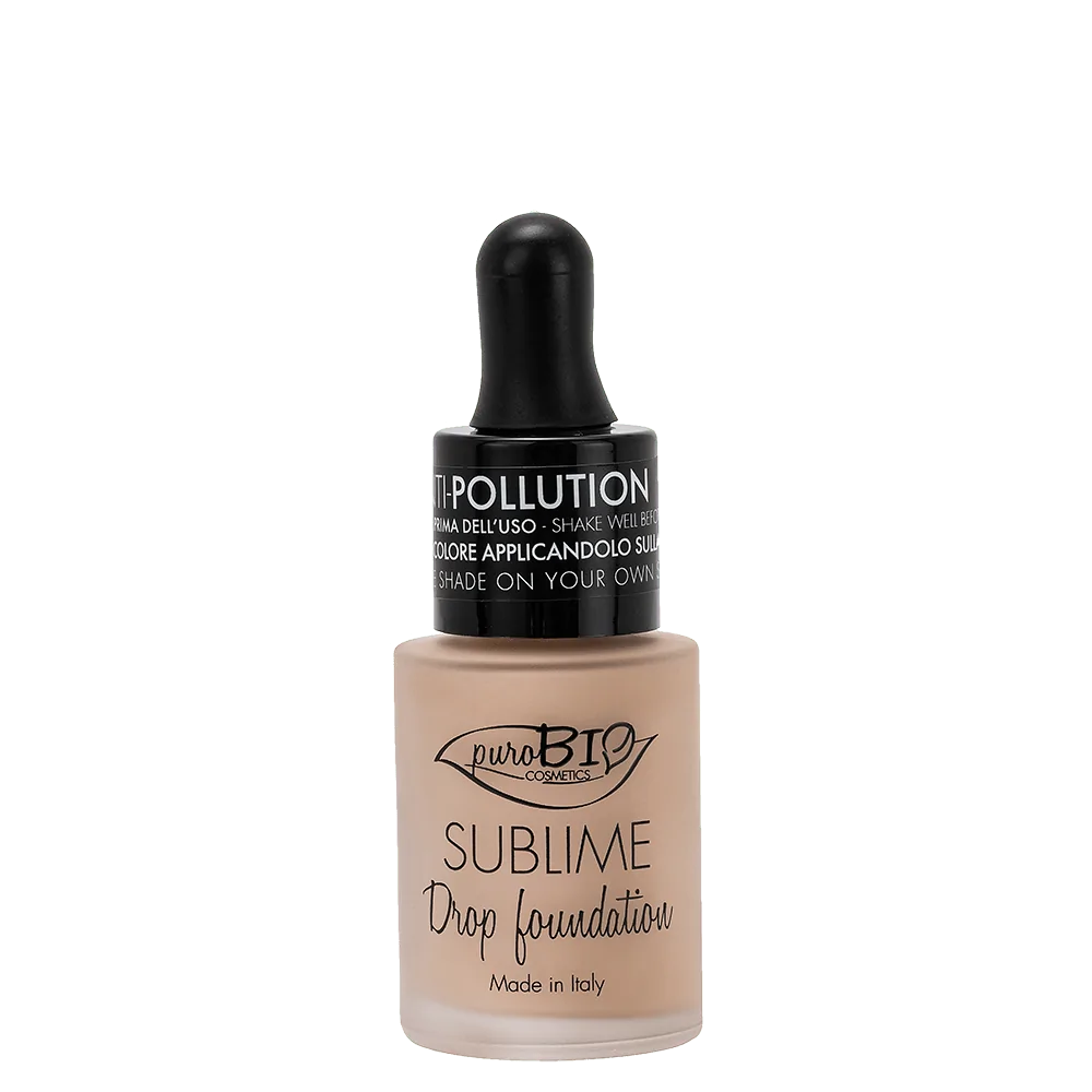 Drop Foundation - Purobio | BIO Profumeria Organic Milano