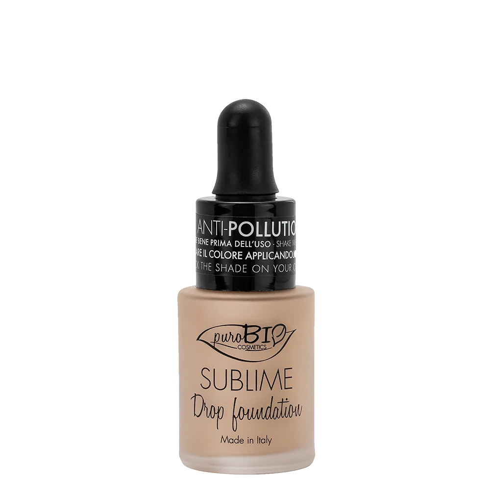 Drop Foundation - Purobio | BIO Profumeria Organic Milano